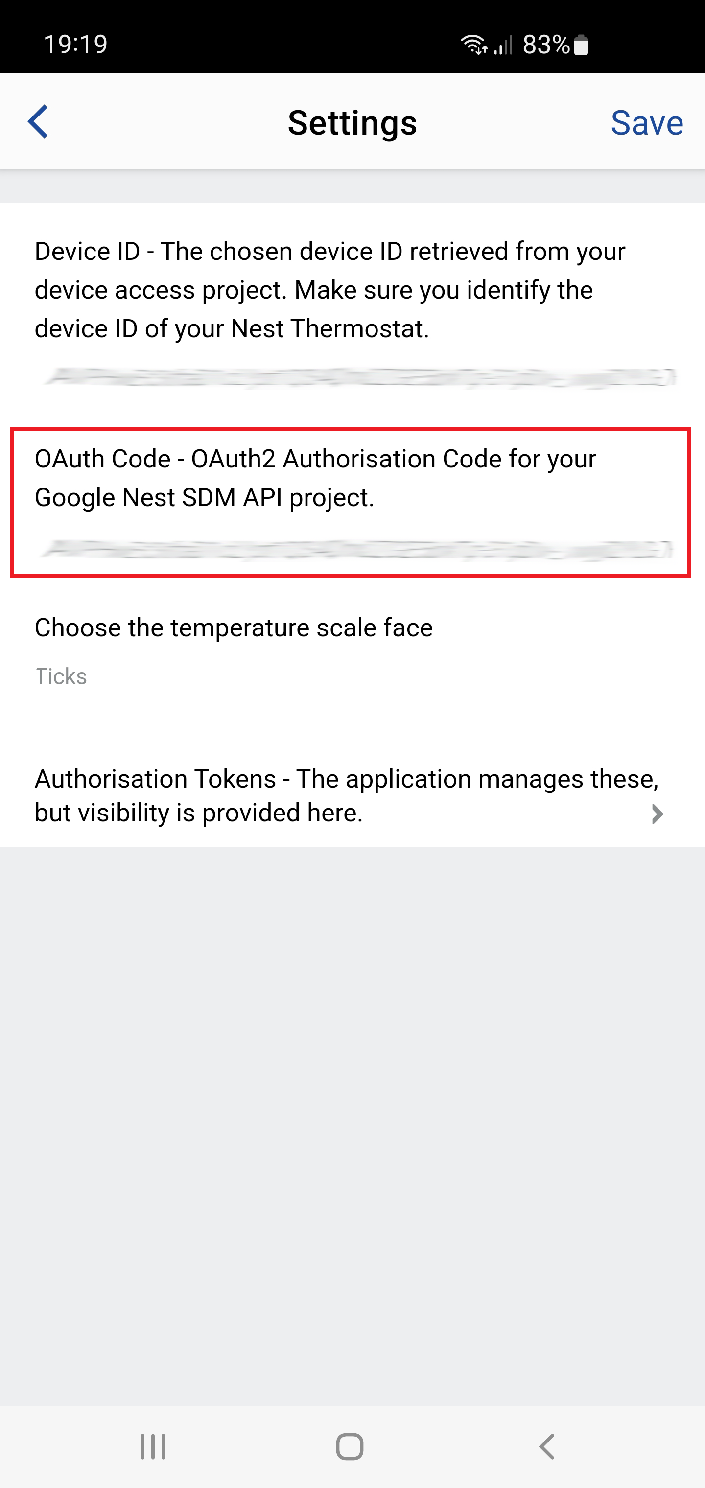 Garmin ThermoNest Open Authentication